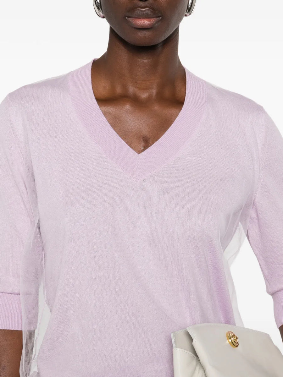 V-neck top – Ellite Group – Luxury Fashion Store